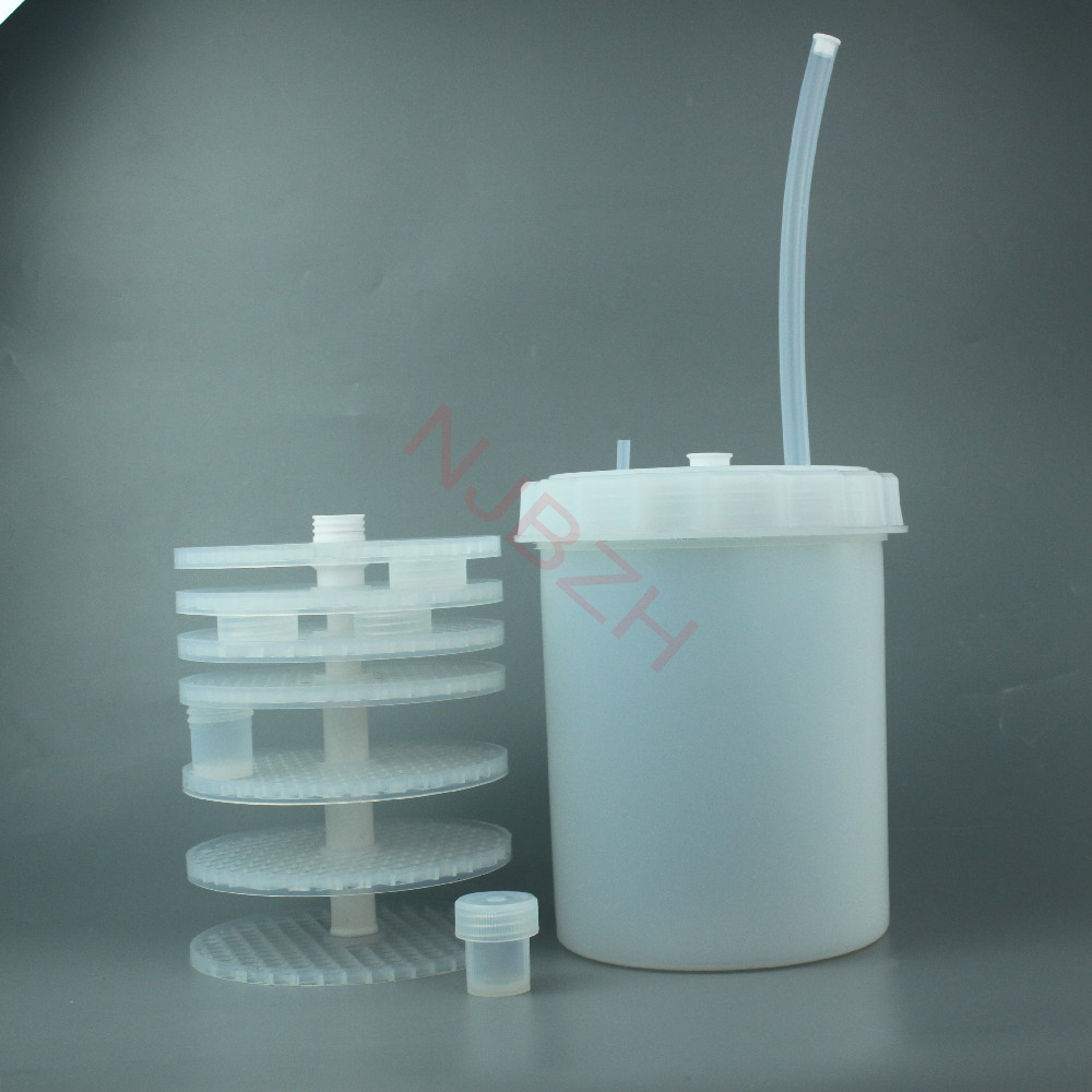 PFA Vial Cleaning System can be used with 7/15/30ml Vial cleaning